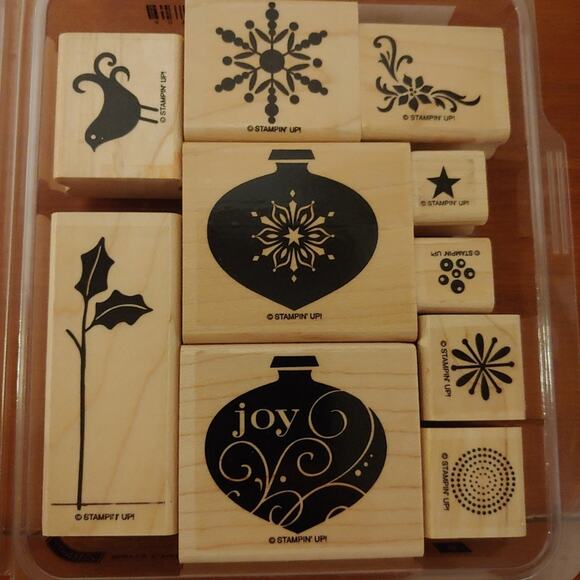 Stampin' Up! | Office | Stampin Up Holiday Stamp Set | Poshmark